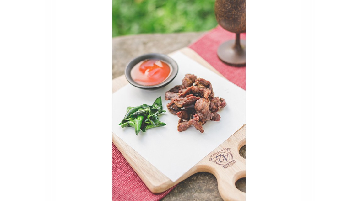 Ohm Cuisine | เนื้อหลบแดด (Sun - dried Beef)