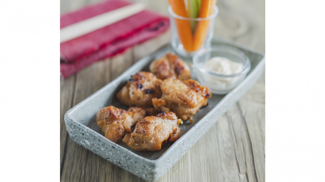 Ohm Cuisine | ไก่ย่างถ่าน (Charcoal Grilled Chicken Thigh)