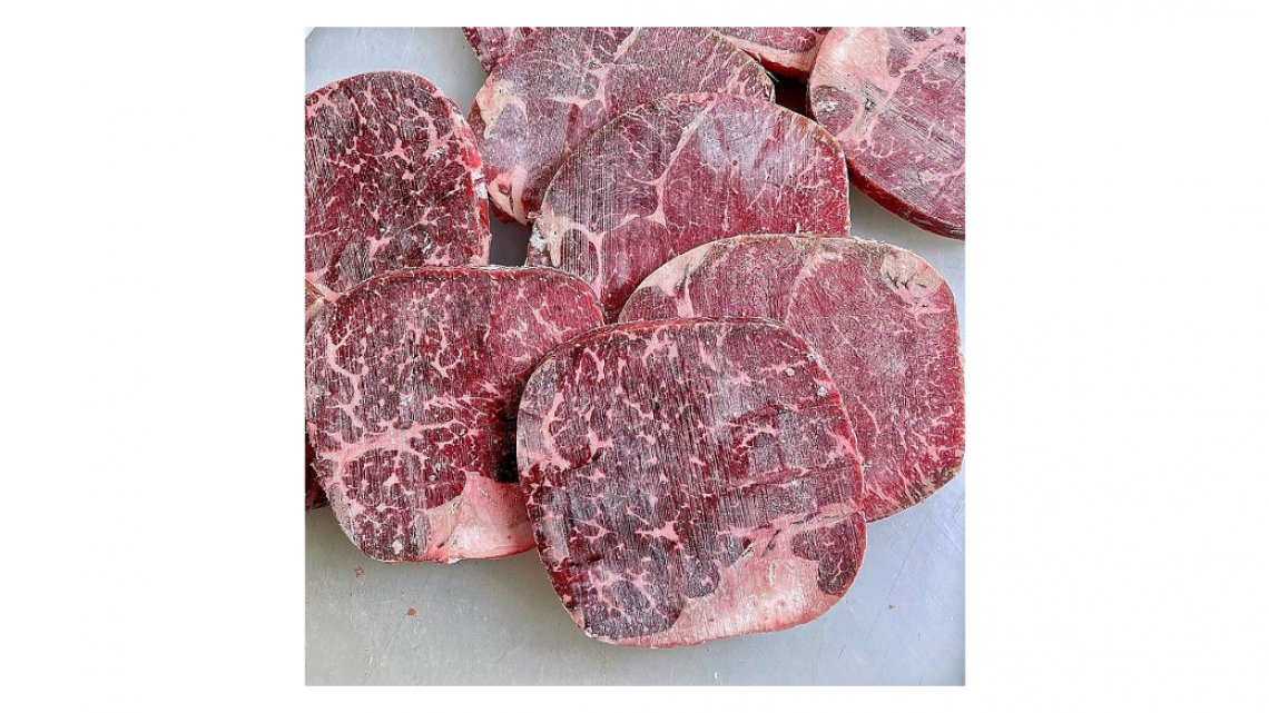 Ohm Cuisine | สเต็กเนื้อไทยวากิว (Top Round Thai Wagyu - Steak Cut)